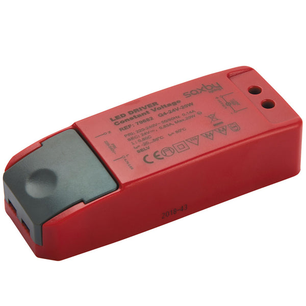 20 Watt LED Driver (Constant Voltage) 24V (IP20) | 79682