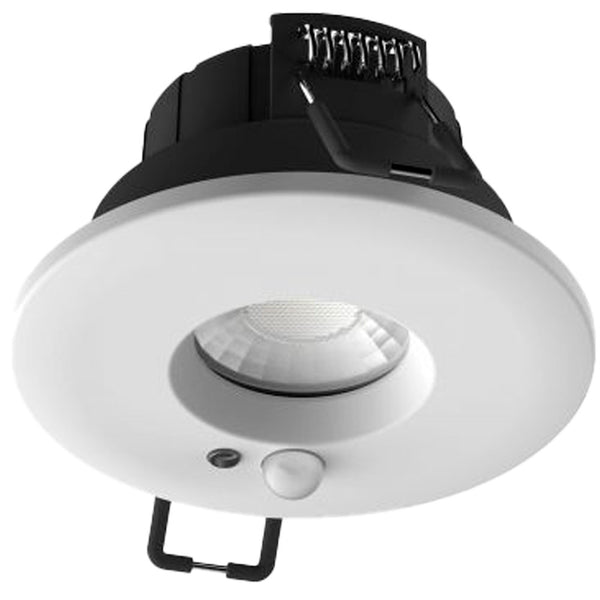 H2 Sense 6 Watt LED Fire Rated PIR Downlight (IP65) 3CCT - 68-72mm Cut