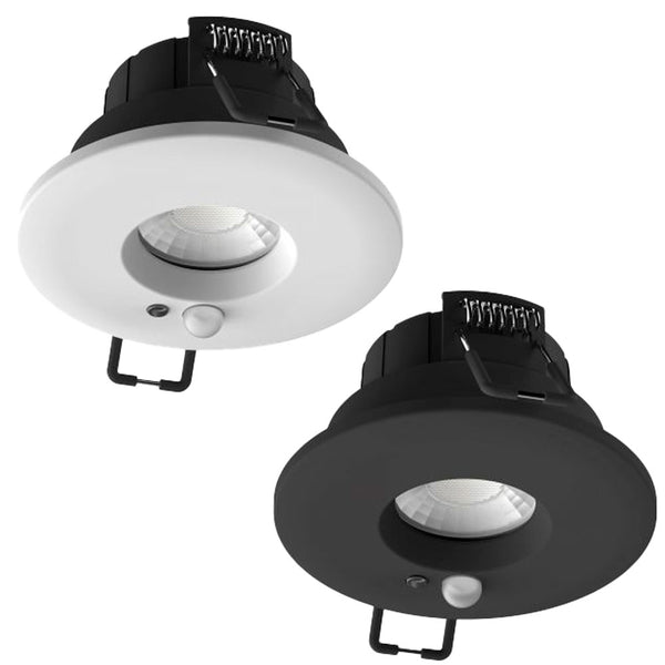 H2 Sense 6 Watt LED Fire Rated PIR Downlight (IP65) 3CCT - 68-72mm Cut