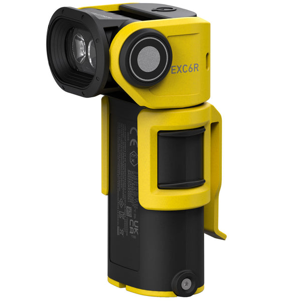 Ledlenser EXC6R Intrinsically Safe Rechargeable LED ATEX Right Angle T
