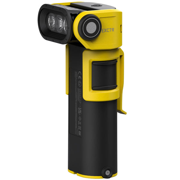 Ledlenser EXC7R Intrinsically Safe Rechargeable LED ATEX Right Angle T