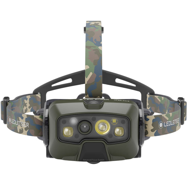 Ledlenser HF8R Core RGB Camo MultiColour Rechargeable Head Torch 503089