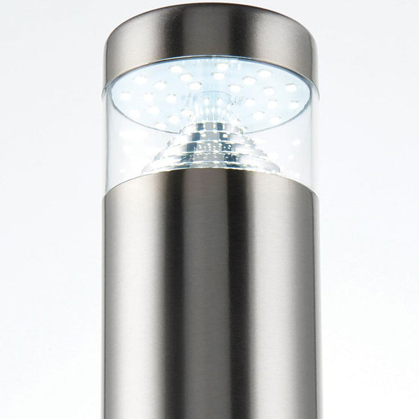 Pyramid 4.3 Watt LED Stainless Steel Bollard (80cm) | 92534