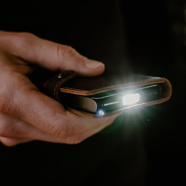 Ledlenser Lite Wallet (With RFID Protection) - Chestnut | 502326