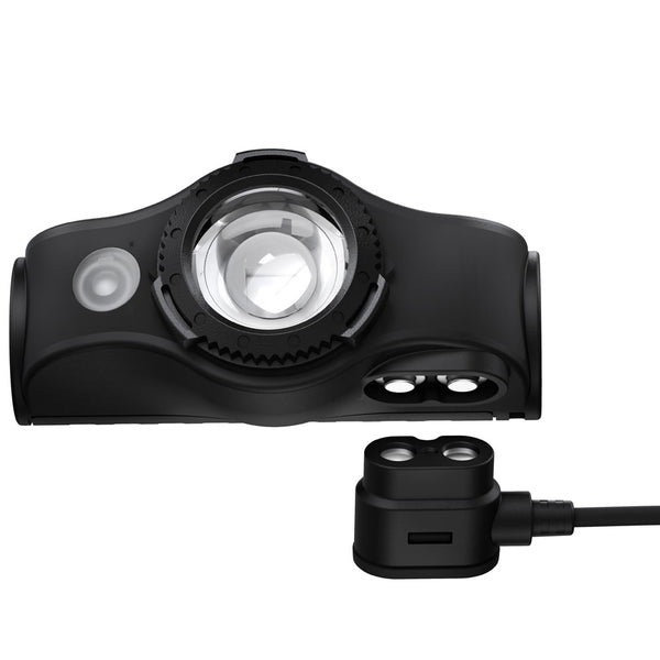 Ledlenser MH5 Rechargeable LED Head Torch - Black | 502147