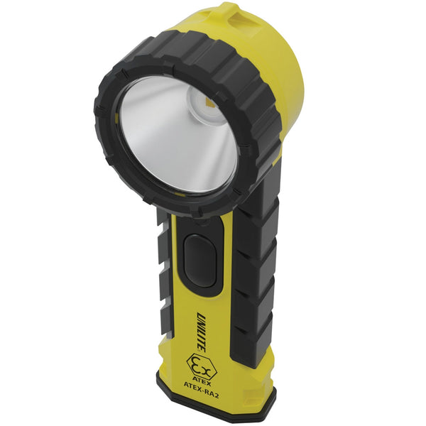 Unilite ATEX-RA2 Zone 0 Intrinsically Safe Right Angled LED Torch (350